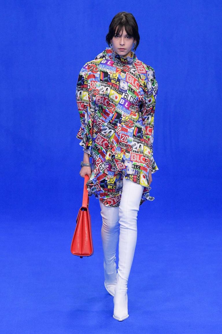 Balenciaga SS20 koleksiyonu Paris Moda Haftası'nda ortaya çıktı - PAPAAN
